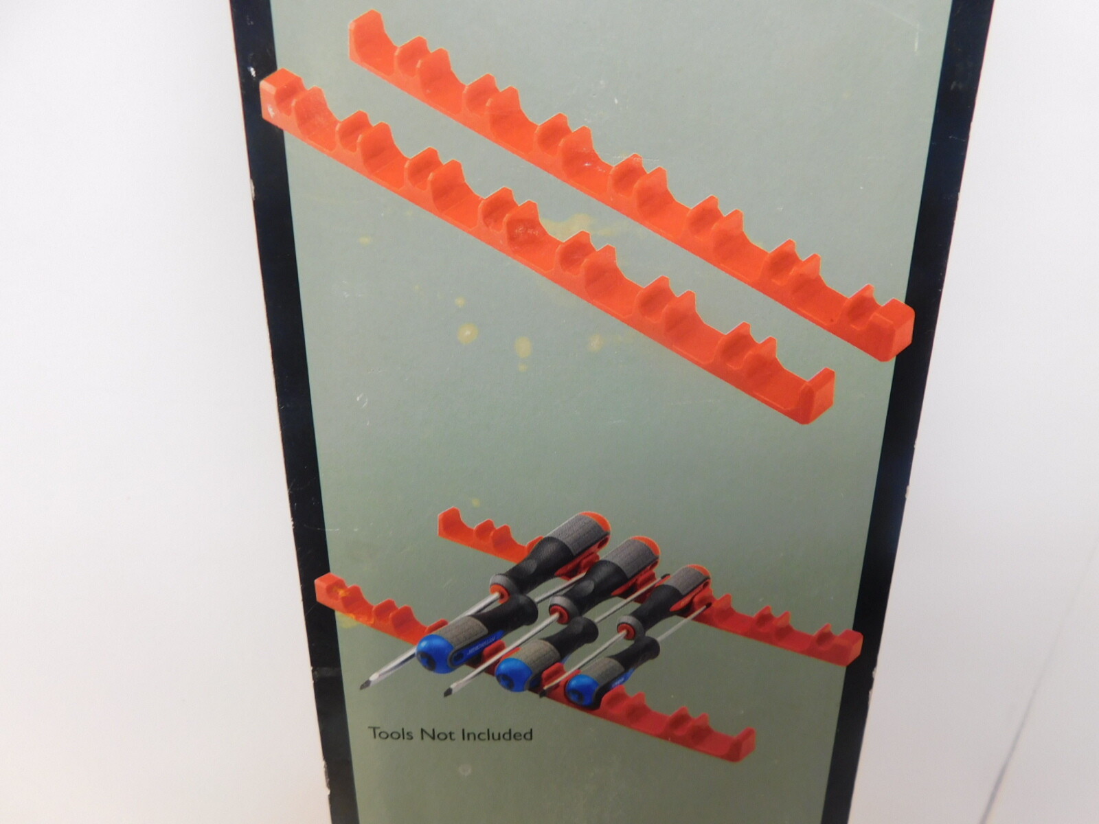 2 pc Harbor Freight U.S. general RED screwdriver rack holds 14 ...