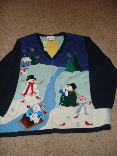 LADIES QVC XMAS SWEATER ,SIZE 3X BY QUACKER FACTORY. NWT | eBay