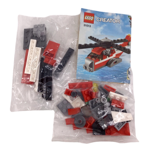 LEGO Creator Red Thunder Rescue Helicopter 31013 Building Toy FAST FREE ...
