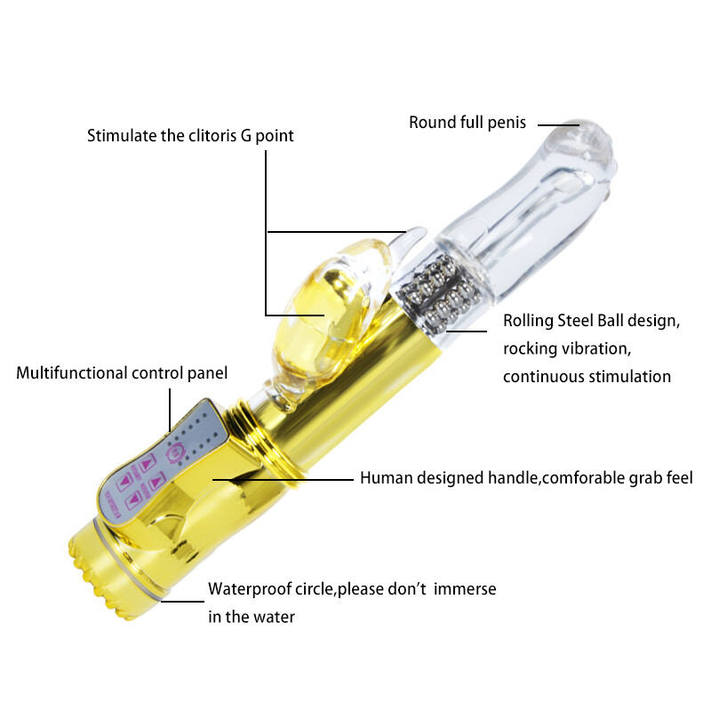 Multispeed Thrusting Rabbit Vibrator Sex Toys For Women Dildo G Spot
