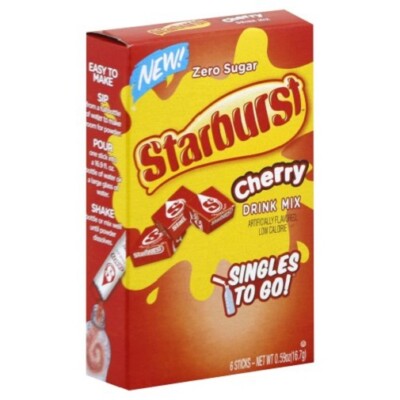 Starburst Cherry Singles Drink Mix | eBay