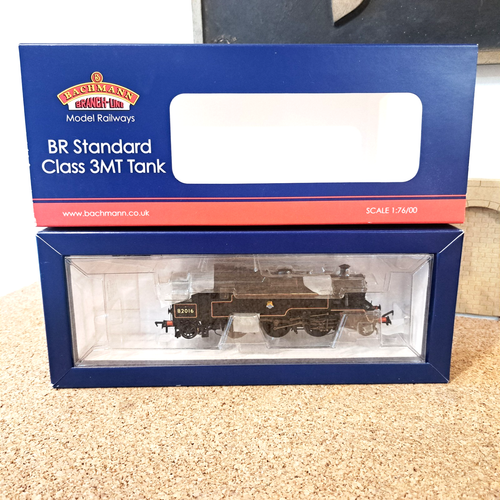 BACHMANN OO GAUGE 31-977 BR STANDARD CLASS 3MT TANK 82016 BR BLACK DCC ...