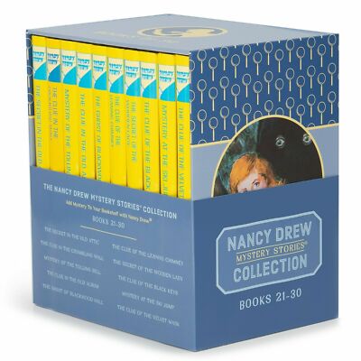 Nancy Drew Collection 10 Hardcover Books Gift Box Set Carolyn Keene ...