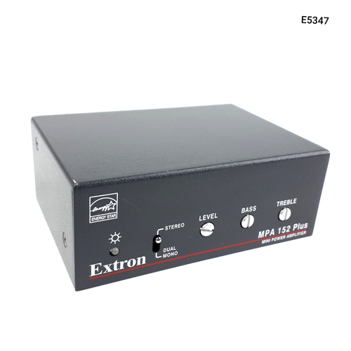 Extron MPA 152 Stereo Amplifier - 15 Watts Per Channel No Power Adapter ...