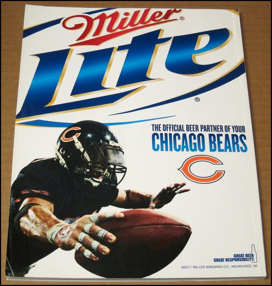 9/25/2011 GameDay Program Chicago Bears vs Green Bay Packers Richard ...