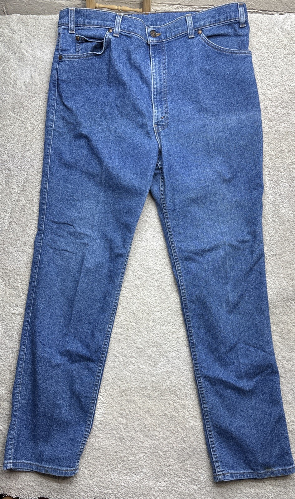 1990’s Levi’s Flex Jeans Blue Made In USA VINTAGE Men… - Gem