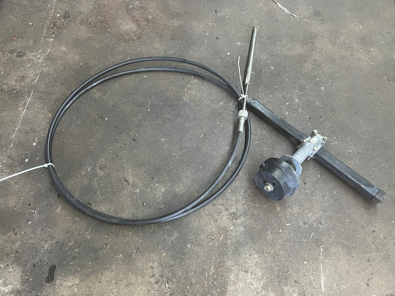 Teleflex Marine Boat Steering rack with 14ft cable | eBay