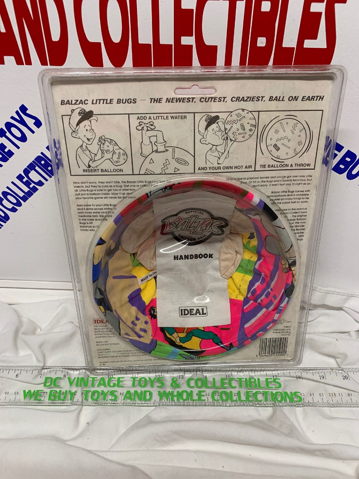 Vintage 1991 Official Balzac Batman The Animated Series Balloon Ball ...