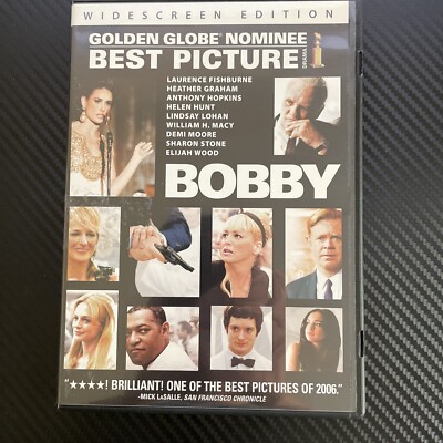 Bobby (DVD, 2006), Anthony Hopkins, Helen Hunt, Demi Moore, Laurence ...