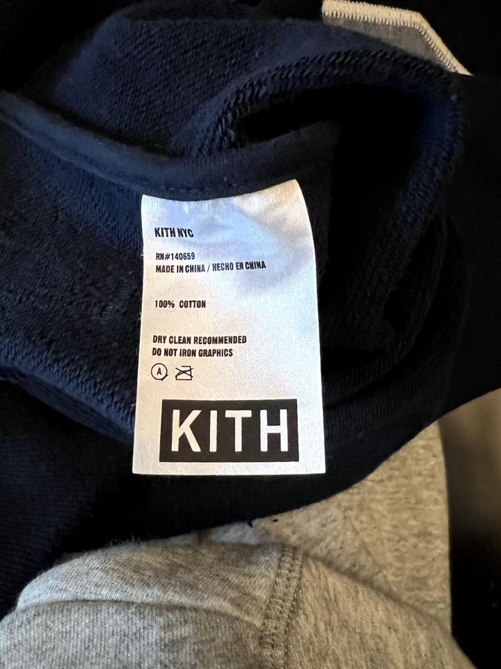 Vintage Kith JUST US Sweatshirt with Cut off Sleeves SZ XL EUC | eBay