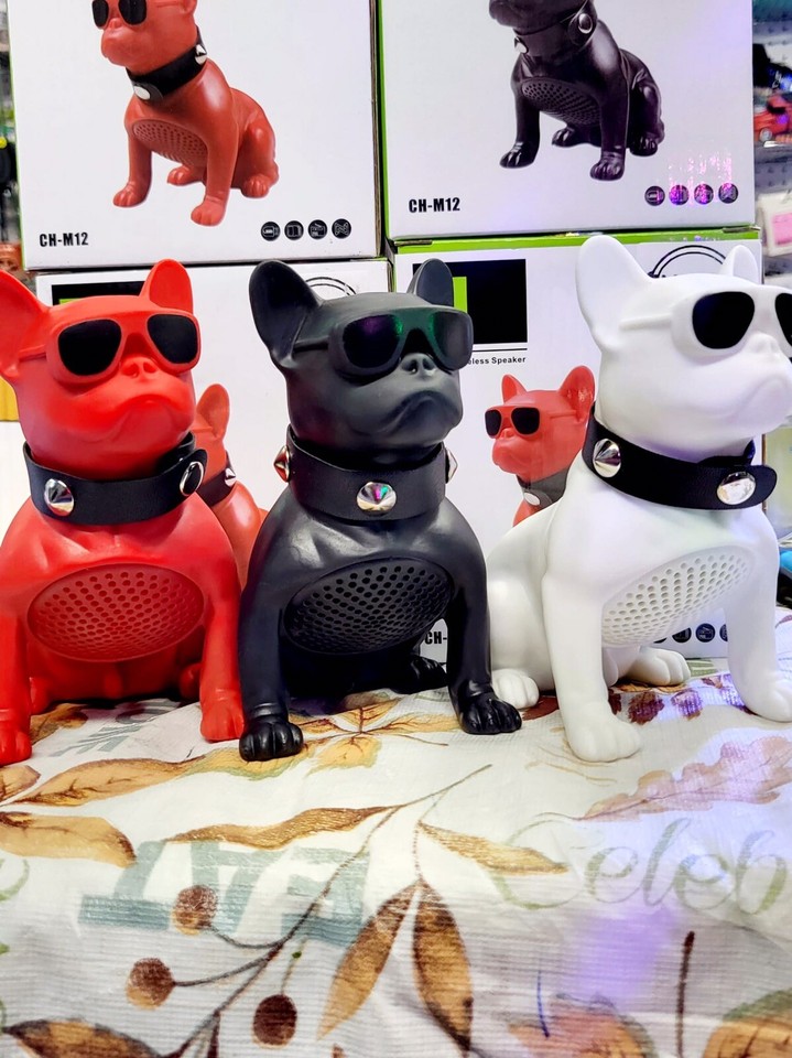 bluetooth speaker DOG (3) Charming Color USB Fm Radio Loud Sound ...