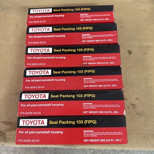 Genuine Toyota Seal Packing (FIPG) 103 Oil Pan Camshaft Housing Liquid ...