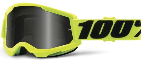 100% 5650-1035-00 Strata 2 Sand Neon Yellow Goggles OSFM Yellow | eBay