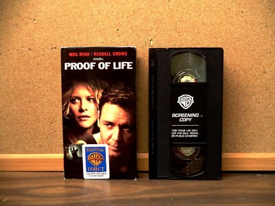PROOF OF LIFE (VHS 2001) FULL LENGTH DEMO, Meg Ryan, Russell Crowe ...