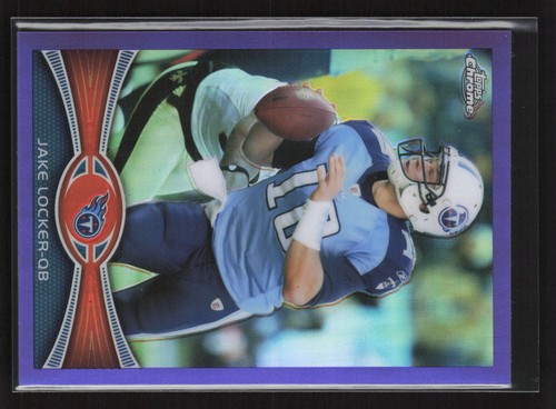Jake Locker 2012 Topps Chrome #135 Purple Refractor /499 {0731 | eBay