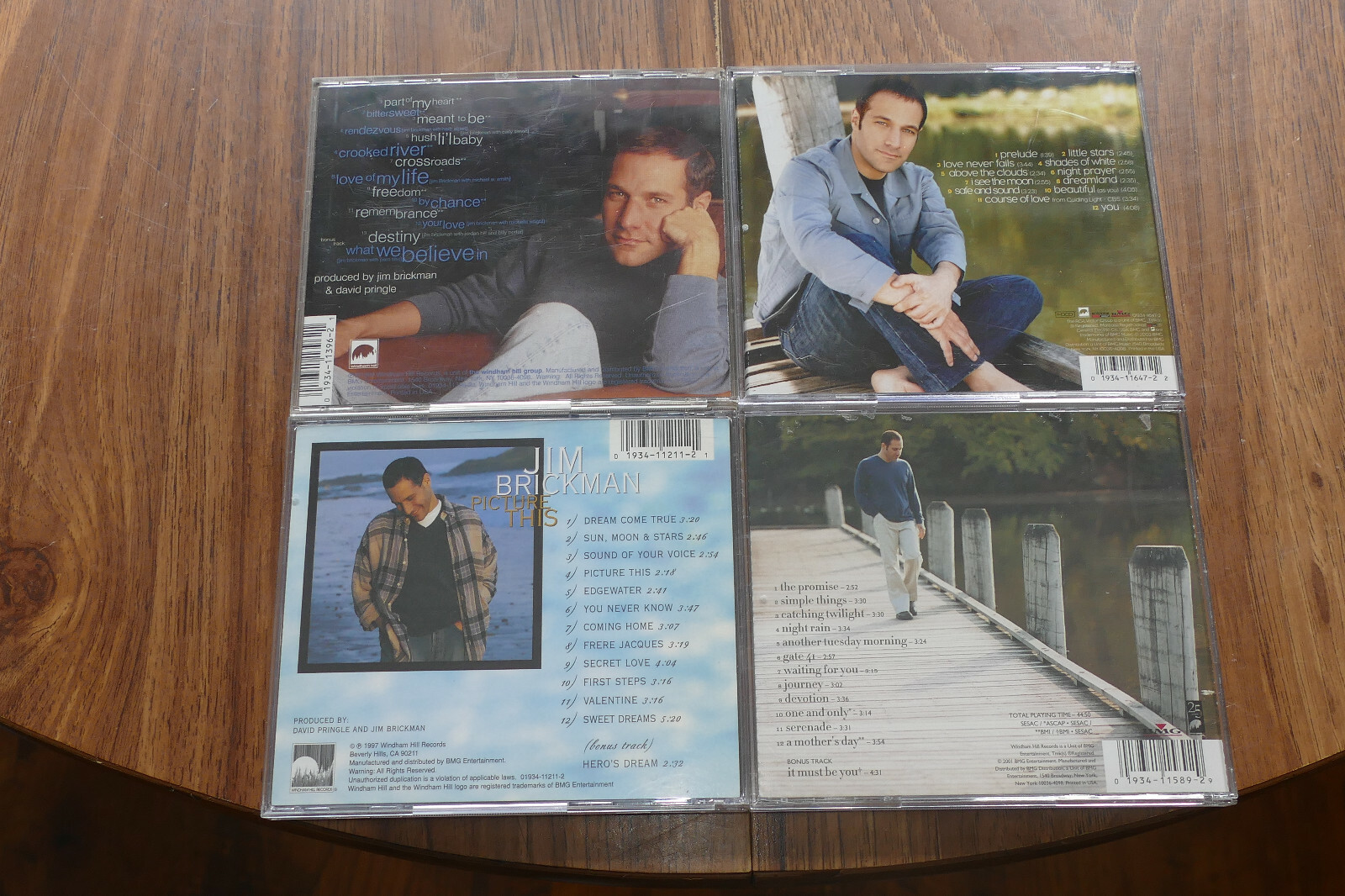 Jim Brickman 4 CD Lot - Destiny, Picture This, Simple Things | eBay