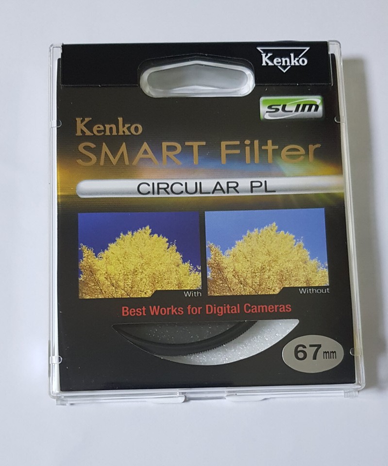 Kenko Smart Slim Filter Circular PL 67mm Slim designed new frame PL ...