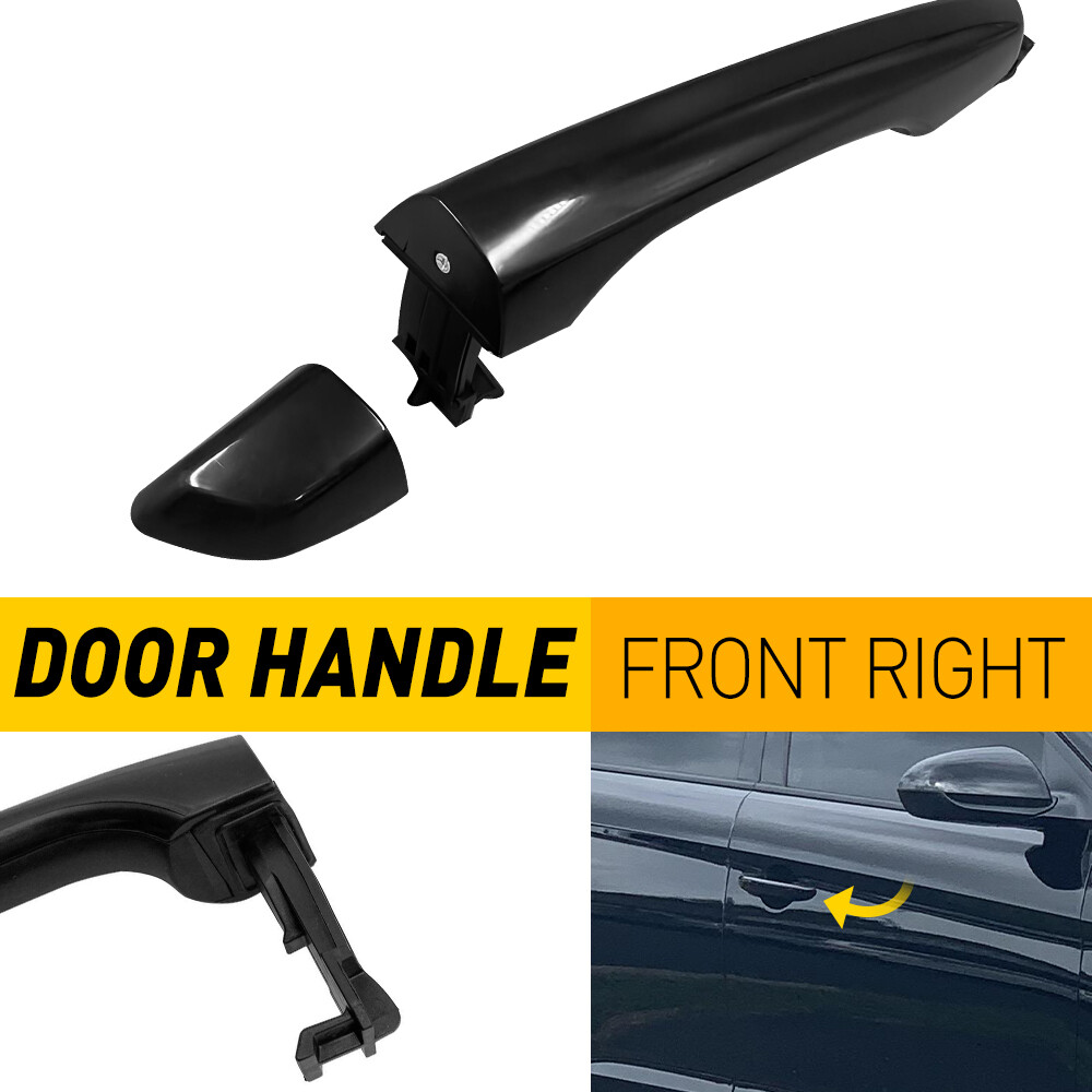 Black Outside Door Handle RH Front For Hyundai Elantra 2017-2020 82651 ...
