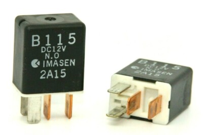 B115 Relais - DC12V IMASEN schwarz/black - MAZDA | eBay