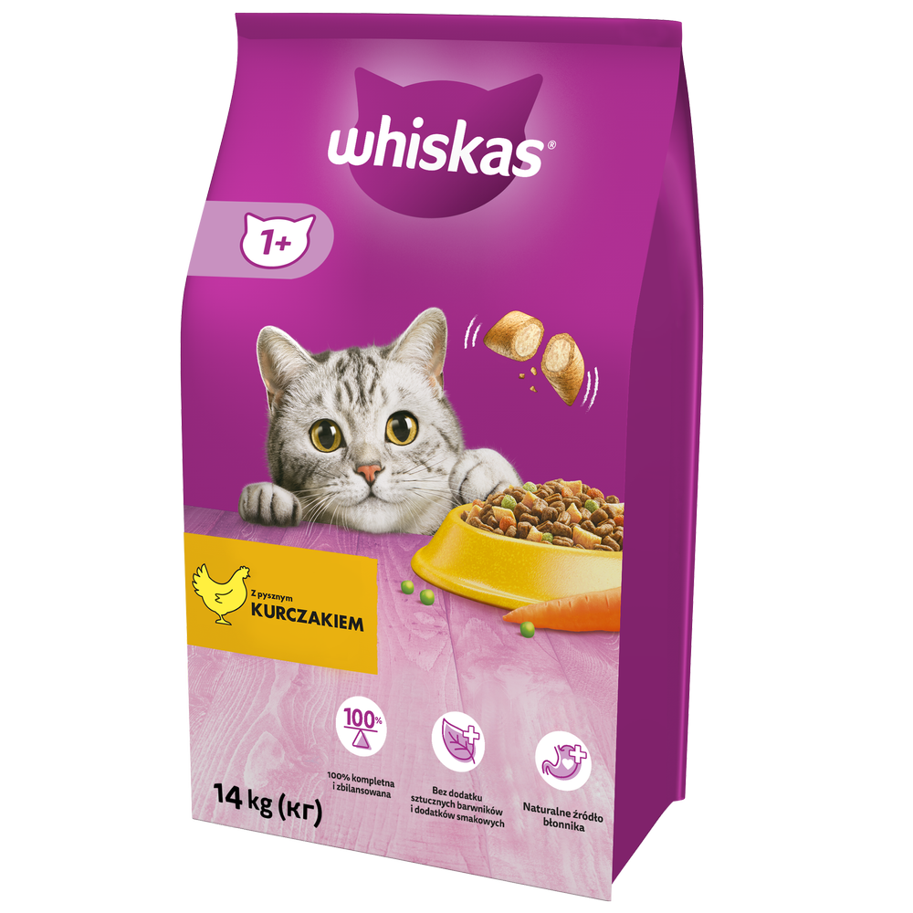 WHISKAS Chicken Huhn 14kg Trockenfutter KATZE NEUE VERPACKUNG | eBay