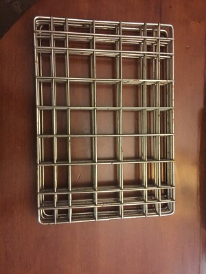 Restaurant Supplies Used HALF SIZE PAN WIRE RACK INSERTS 10" long x 7 ...