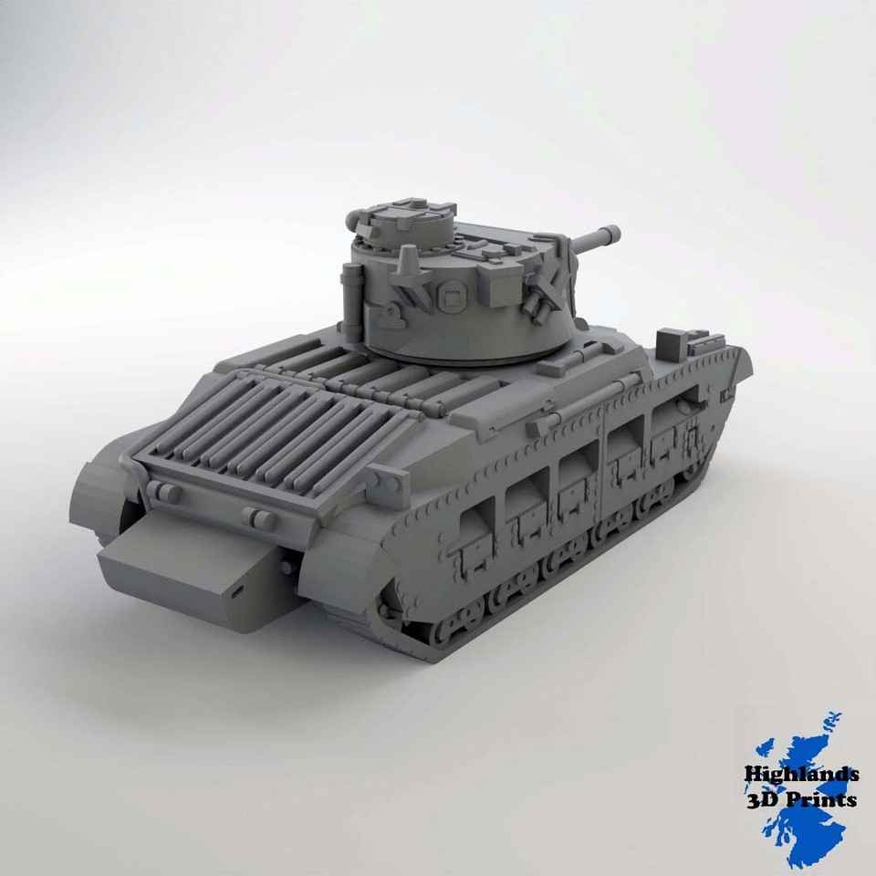 a12 Matilda II BEF Tank WW2 Tabletop Gaming 3D Print | eBay UK