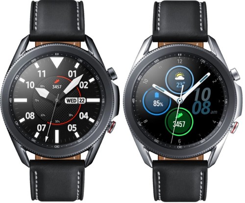 Samsung Galaxy Watch3 Sm-r845 45mm GPS,LTE,WIFI,Bluetooth Leather Band ...