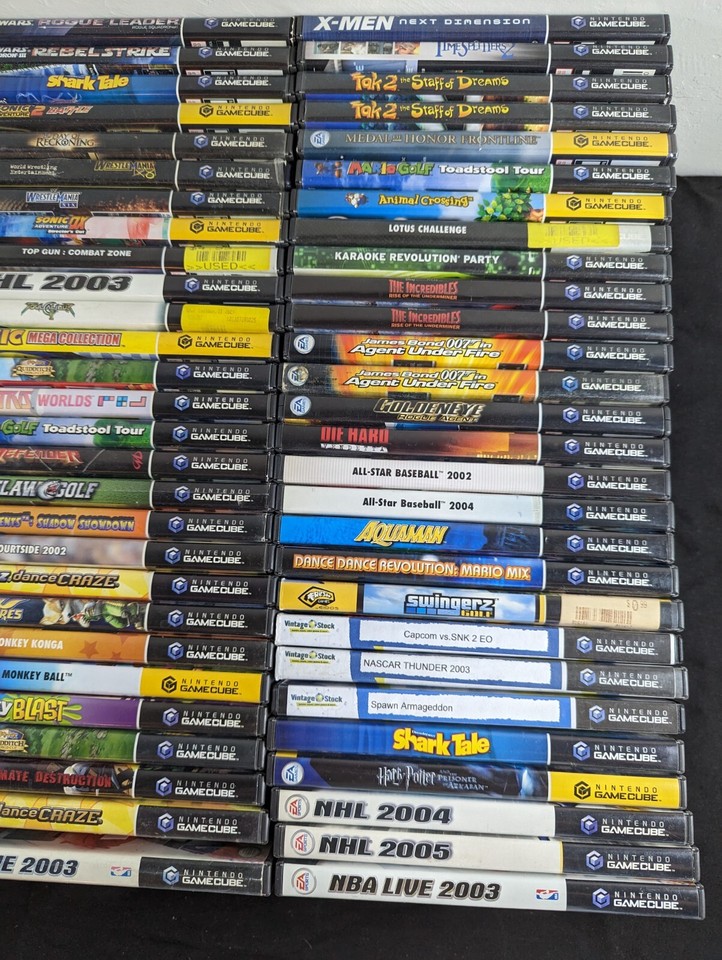 Nintendo GameCube OEM Games – Mixed Lot – Authentic Make Your Bundle ...