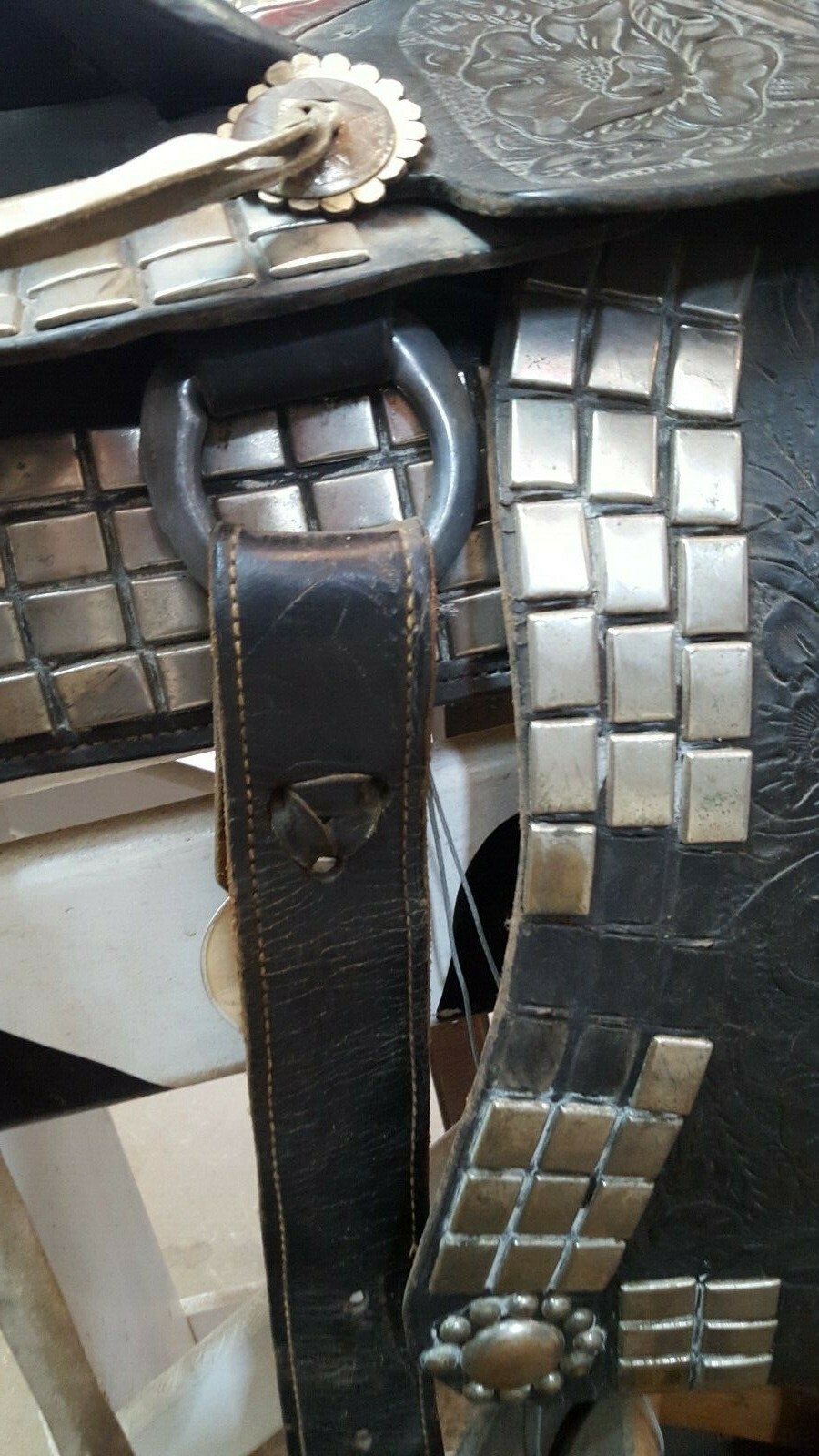 1959 MGM Movie Production Company Ornate Leather Prop Saddle | eBay