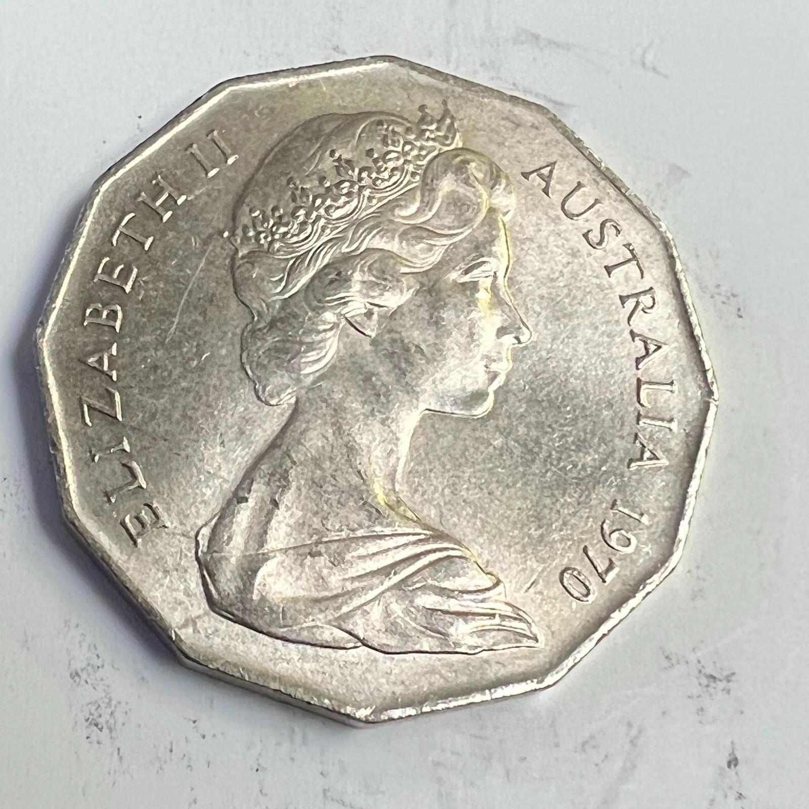 1970 Australia 50 Cents, Captain Cook 200th Anniversary Coin, KM#69 | eBay