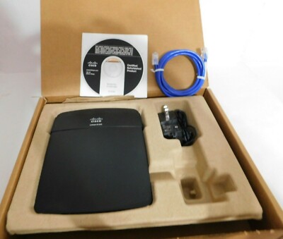 Linksys(Cisco) E1200 300 Mbps 4-Port Wireless N Router (E1200-RM) | eBay
