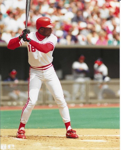 CINCINNATI REDS - REGGIE SANDERS - 1992 Officially Licensed 8x10 Photo ...