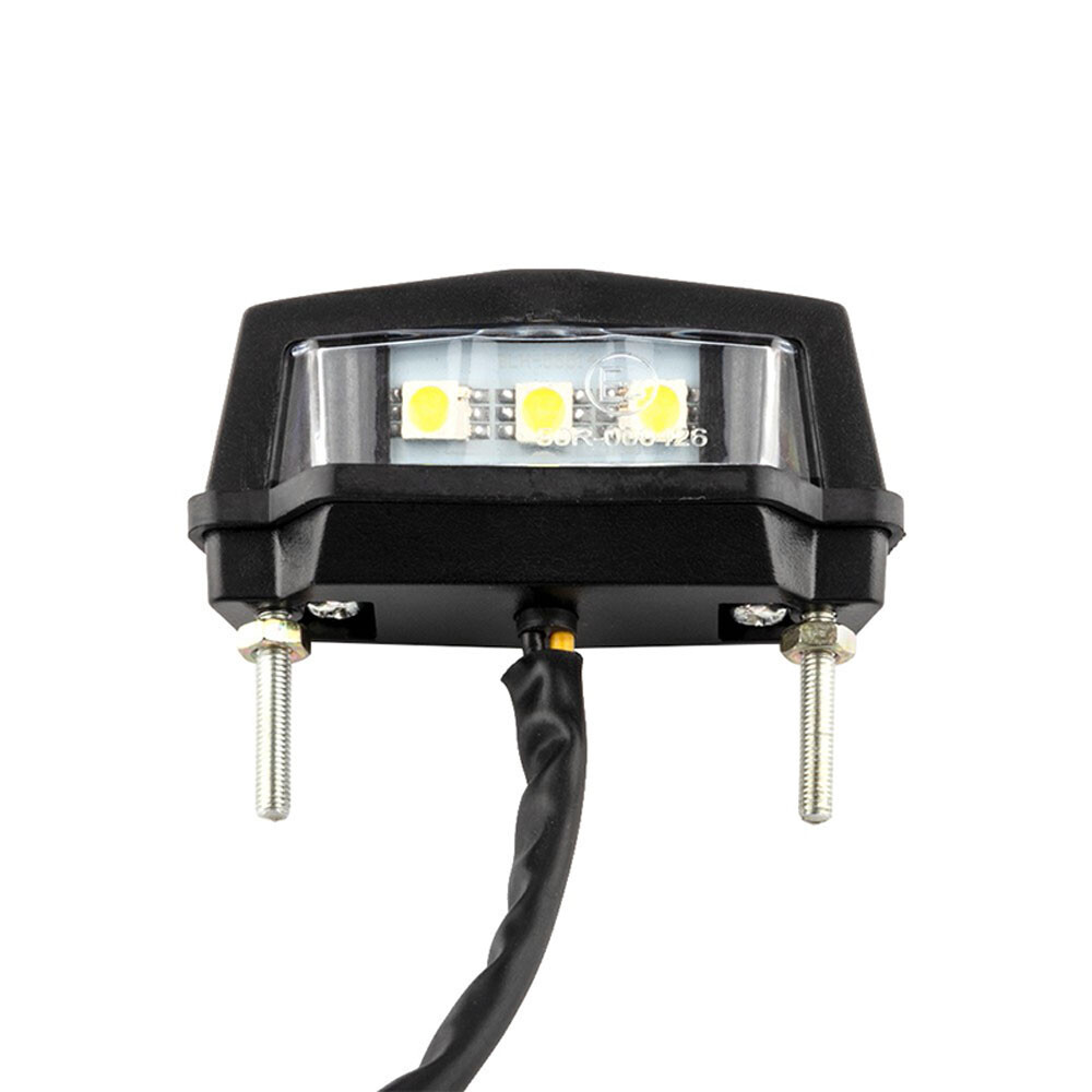 White Lamp Mini Motorcycle Lights LED Lamp Licence Plate Lamp Tail Rear ...