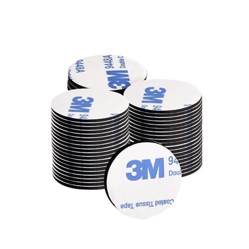 3M Sticky Pads Double Sided Strong Foam Adhesive Mounting Pad Round 10x ...