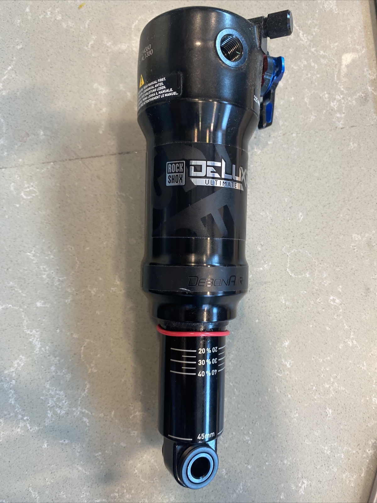 Rock Shox Deluxe Ultimate 165x45 Trunnion Mount Rear Shock New | eBay
