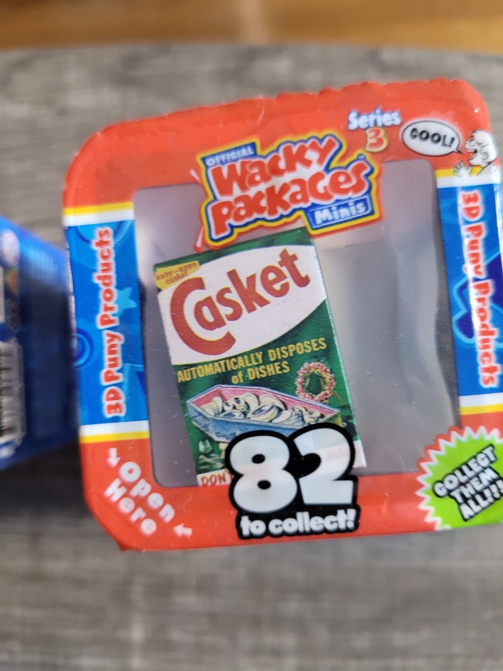 Topps Wacky Packages Minis 3D Series 3 Mystery packs *Discounted ...