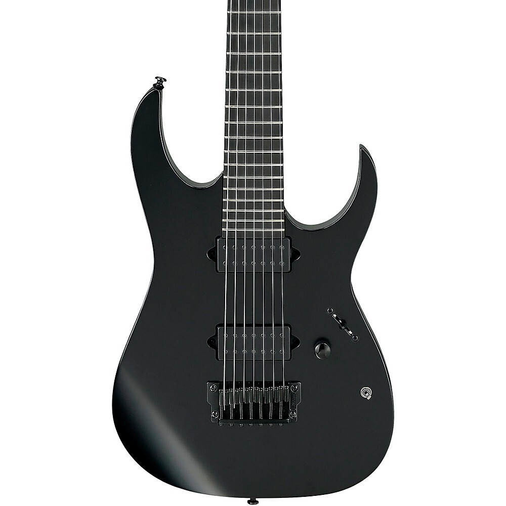 Ibanez RGIXL7 Iron Label 7-String Electric Guitar Black 4549763229618 ...