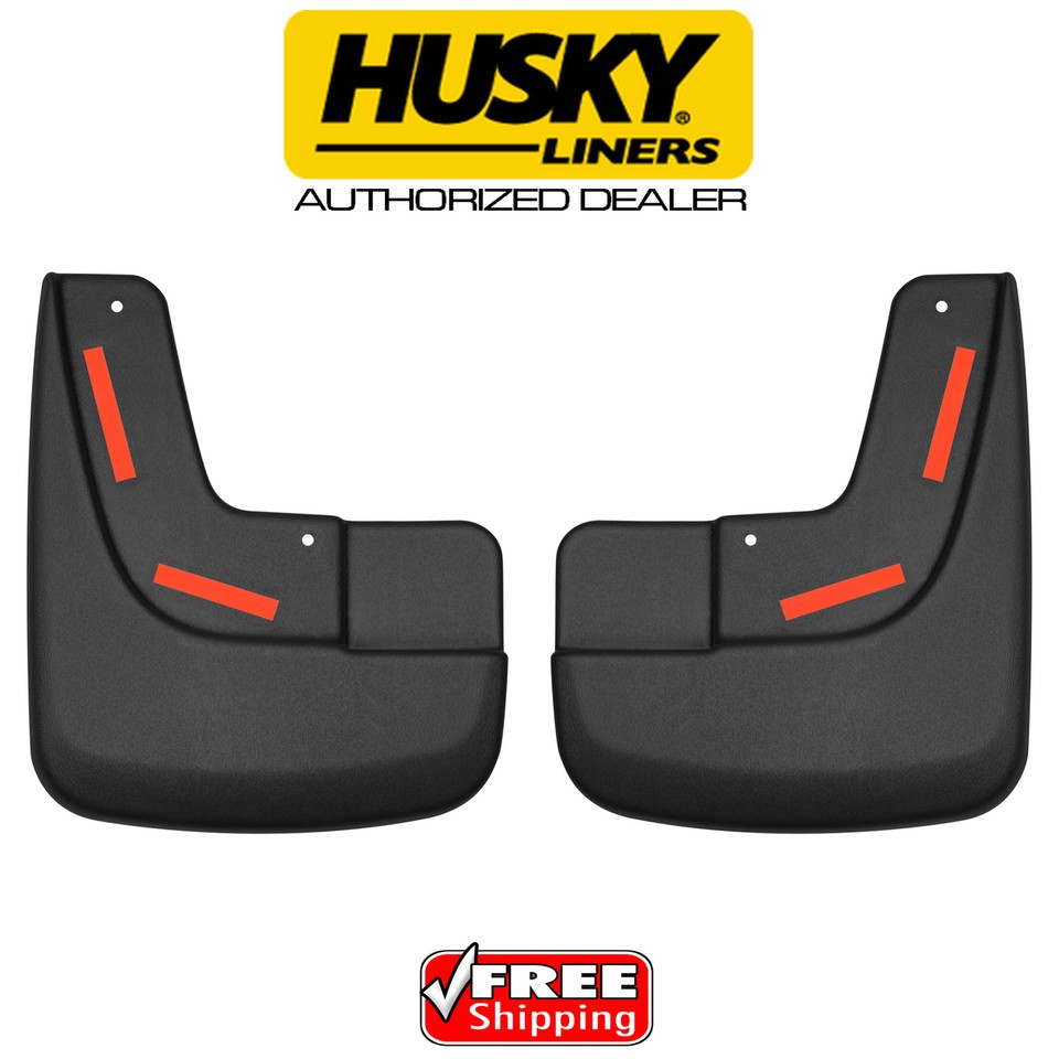 HUSKY Front Mud Guards Mud Flaps fits 17 18 19 20 Ford F150 Raptor SVT ...