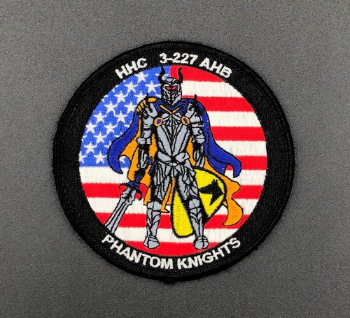 HHC 3-227 AHB Phantom Knights Army Aviation Patch OEF OIF | eBay