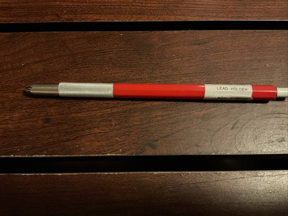 Koh-I-Noor 5611 Technigraph Leadholder With White End Button | eBay