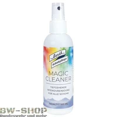 BARTH MAGIC CLEANER / SCHUH-REINIGER 100ml FÜR STIEFEL SCHUHE ...