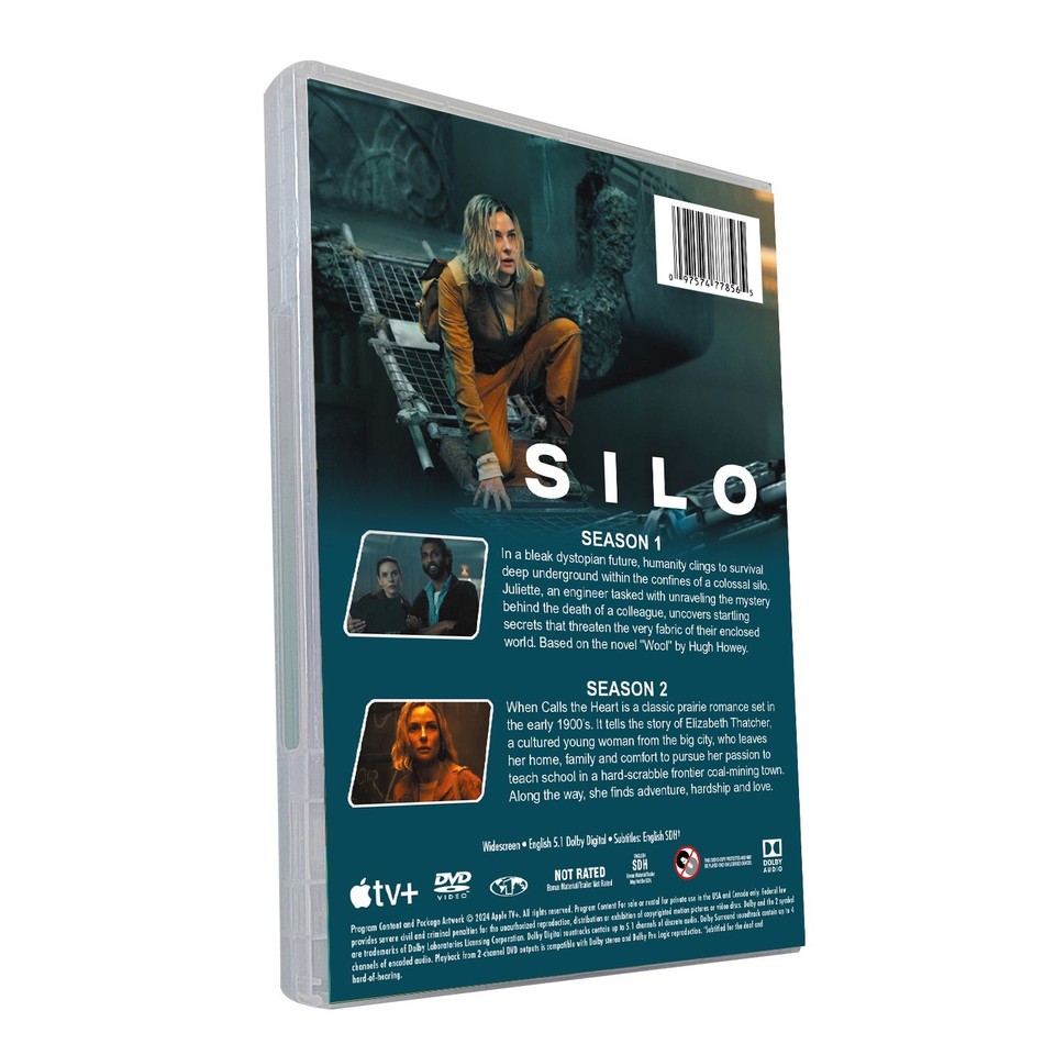 Silo: The Complete Season 1-2 (DVD, 6-Disc Box Set) Brand New & Free ...