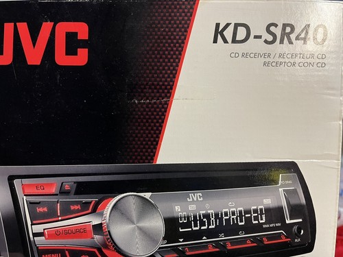 Jvc Kd-sr40 Car Stereo Cd Deck | eBay