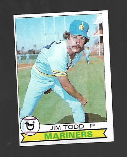 1979 Topps #103 Jim Todd Seattle Mariners VG-EX | eBay