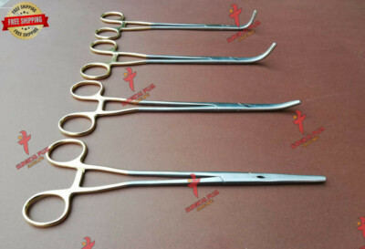 Hysterectomy Zeppelin Z Clamps Surgical Gynecology Ob/Gyn Set of 4 | eBay