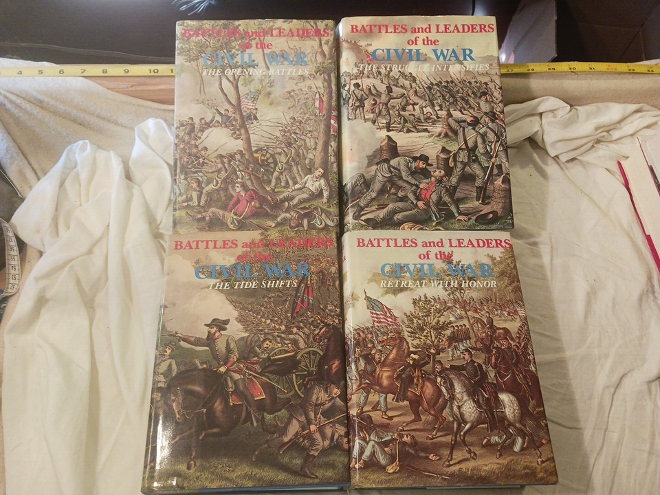 Battles & Leaders of the civil war in 4 volumes hardcover #S5 | eBay