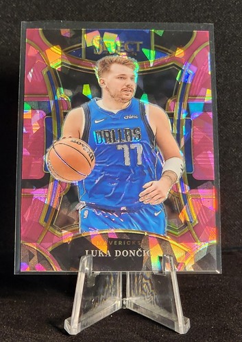 LUKA DONCIC 2023-2024 Panini Select Mezzanine Pink Cracked Prizm 20/99 | eBay