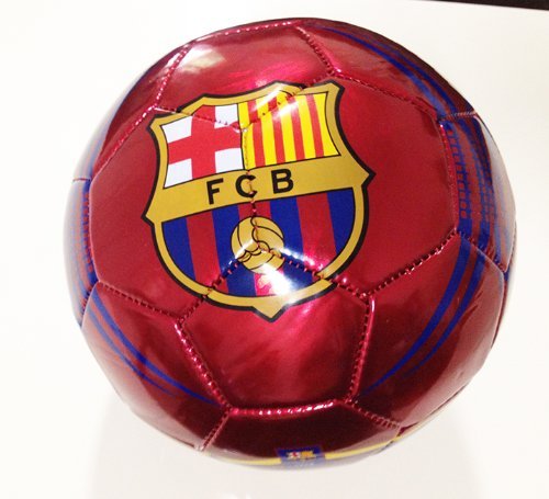 FC BARCELONA Soccer Ball Size 5 Authentic Official- RED FCB Futbol [Toy ...