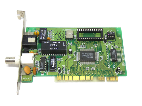RTL8029AS 10Mbps RJ45/BNC Ethernet - Carte PCI | eBay