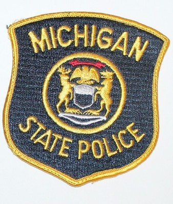 Old MICHIGAN STATE POLICE MI Troopers Highway Patrol Used Worn on duty ...